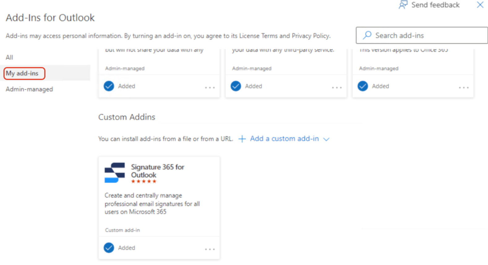 How to uninstall Signature 365 from your Microsoft 365 tenant